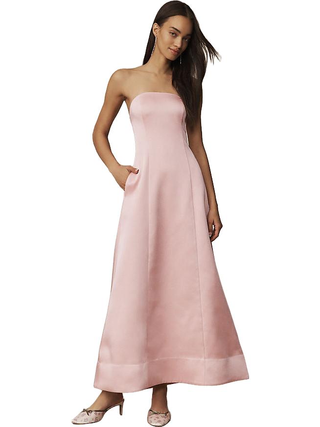 MARE MARE Mare Mare Piper Strapless Fit & Flare Maxi Dress